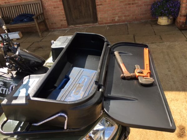 Quad bike tool Box. Front storage box Q2 – Attlefield Farm Machinery